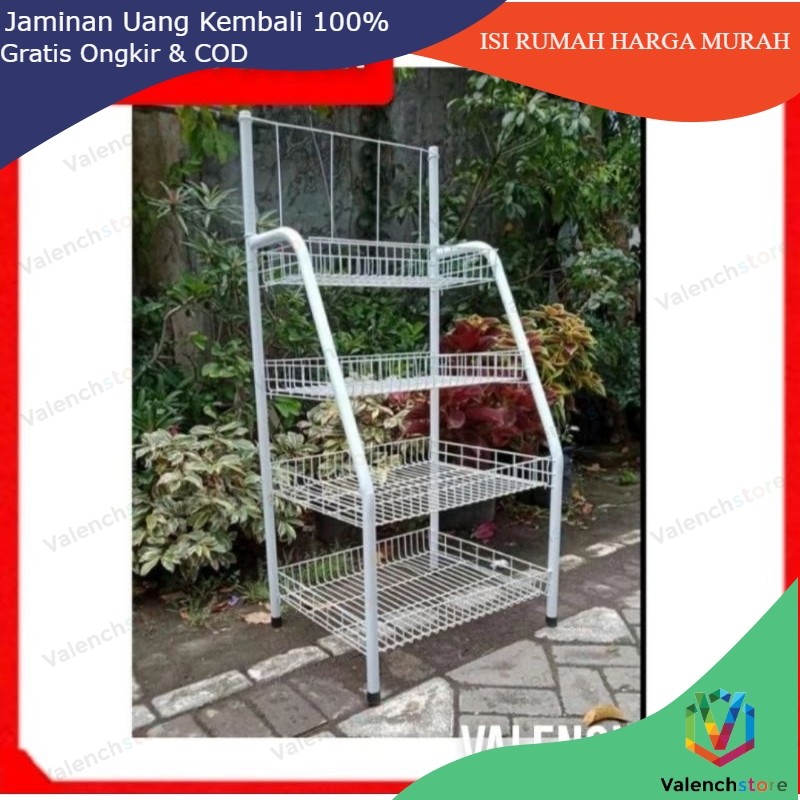 Jual rak roti / rak roti 4 susun / rak Roti jumbo | Shopee Indonesia