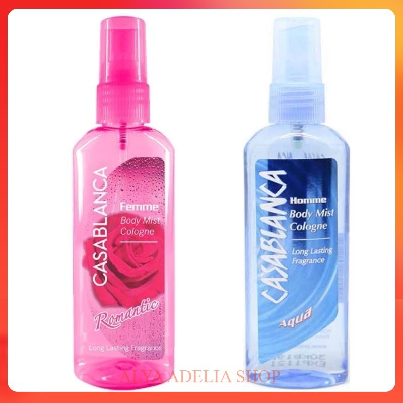Jual Casablanca Body Mist Cologne 100ml long lasting fragrance | Shopee ...