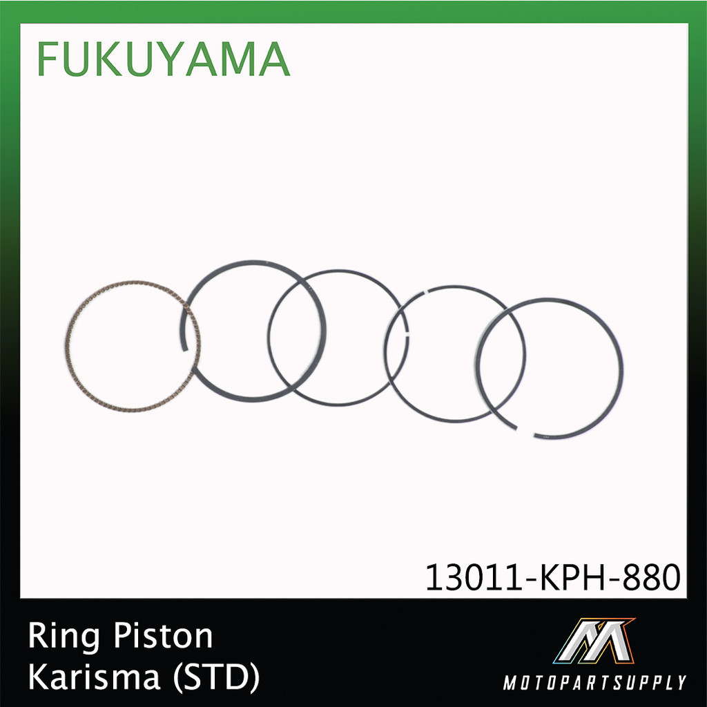 Jual Fukuyama Ring Seher / Ring Piston Karisma / Kirana / Supra X 125 / FI | Shopee Indonesia