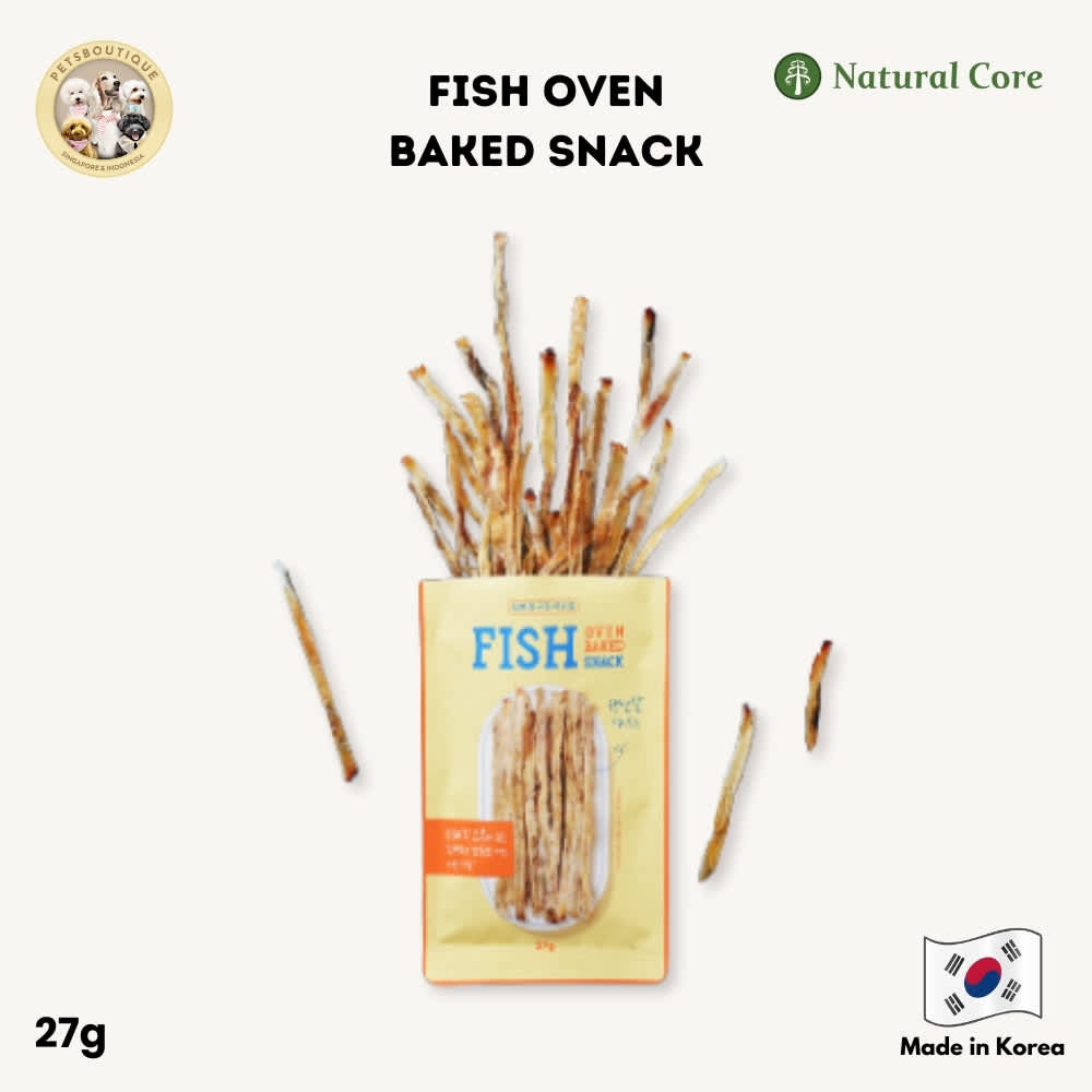 Jual Natural Core - Fish Oven Baked - Snack Anjing Korea | Shopee Indonesia