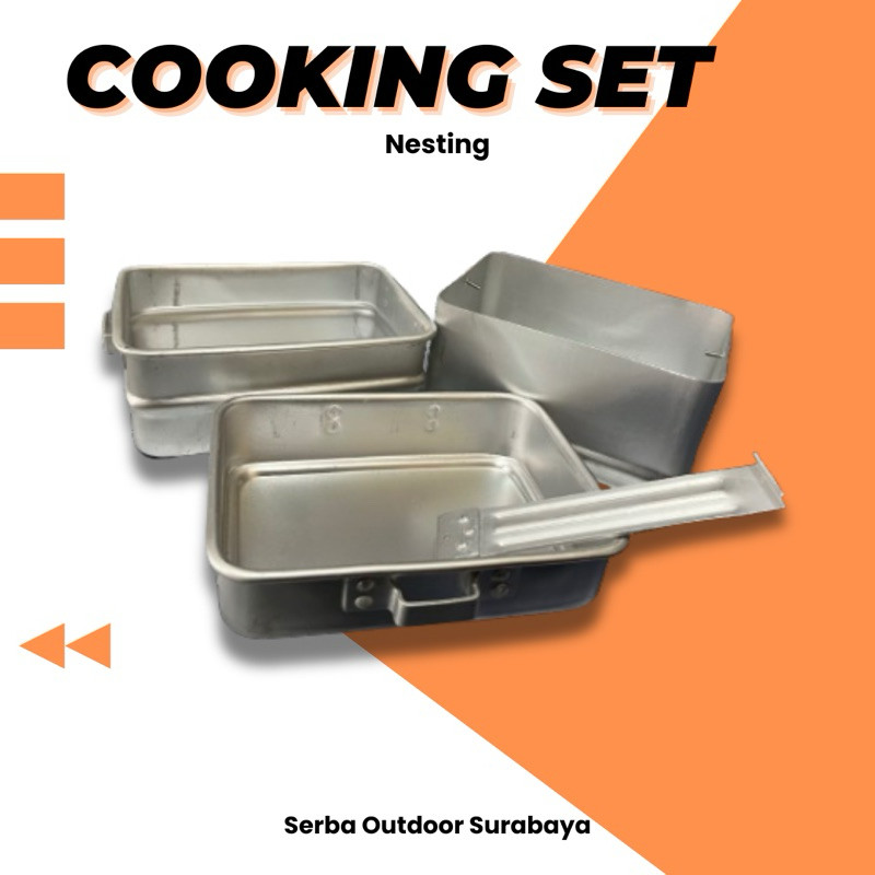 Jual Nesting TNI / Nesting Aluminium / Nesting Outdoor / Panci Nesting ...
