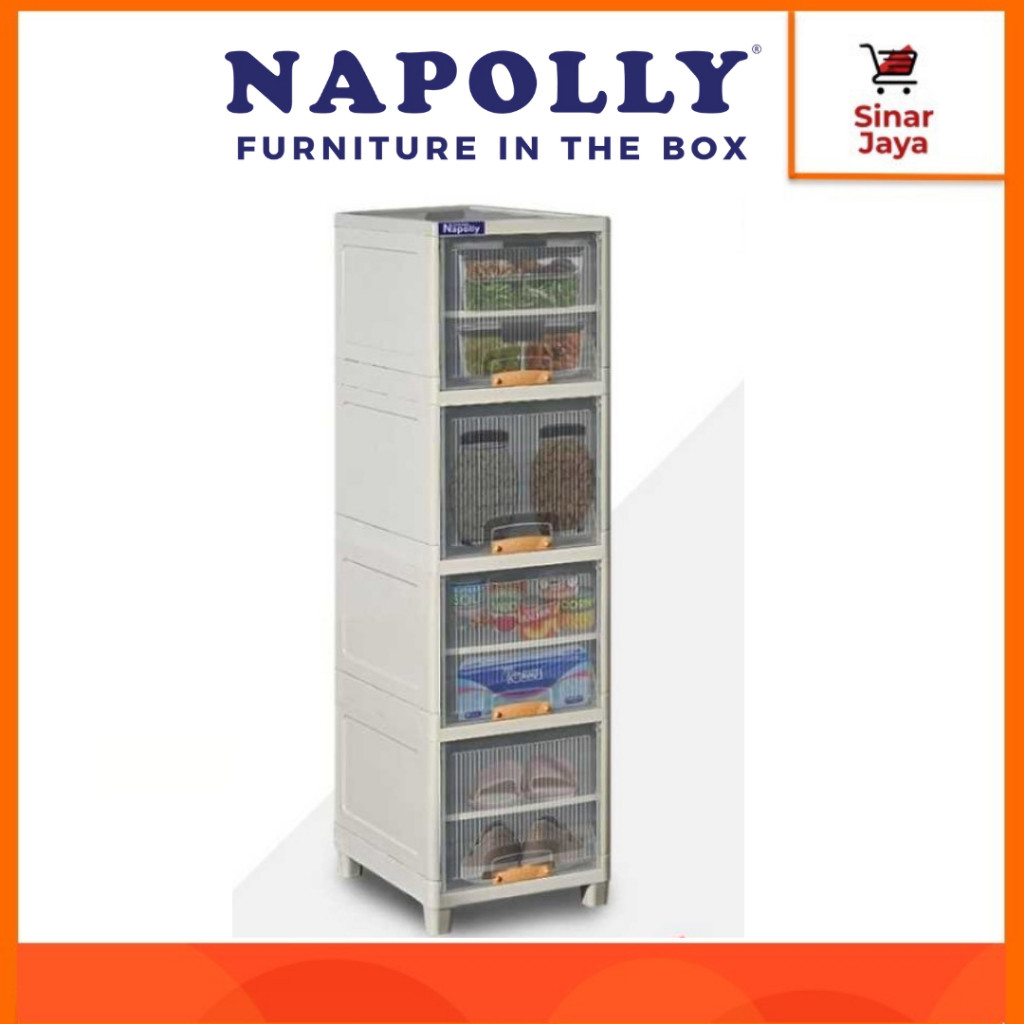 Jual HA61TQ NAPOLLY LockerBox / Locker Box Lemari Plastik Minimalis ...