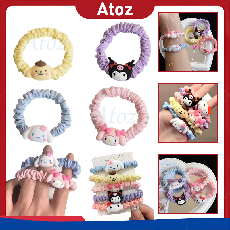 Jual ikat rambut sanrio/karet gelang karakter sanrio / karet rambut ...