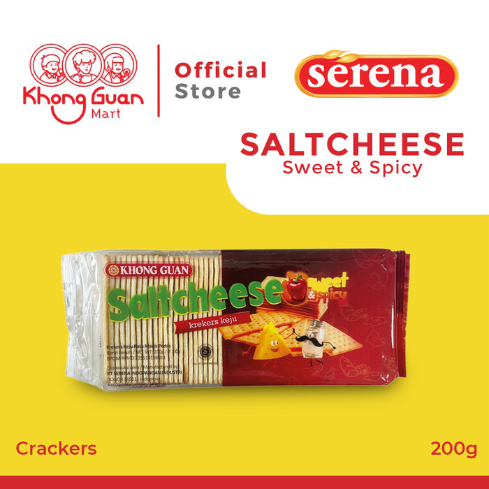 Jual KHONG GUAN Saltcheese Sweet & Spicy 200 Gram | Shopee Indonesia