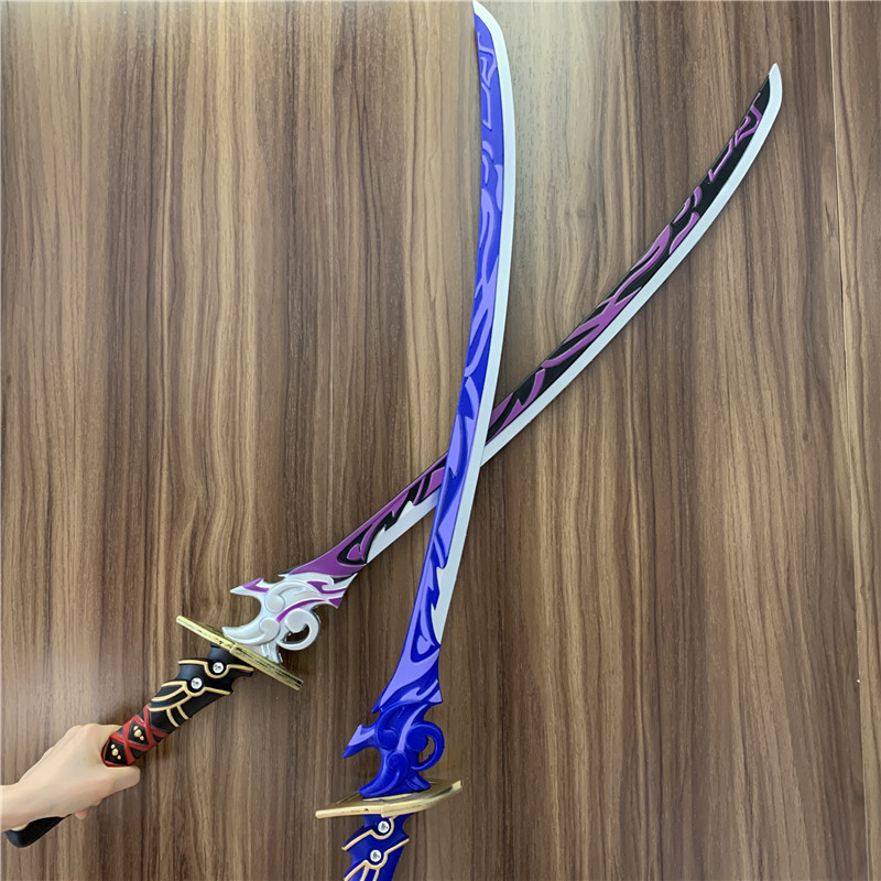 Jual 105cm Raiden Shogun Katana Sword Game Genshin Impact Sword ...