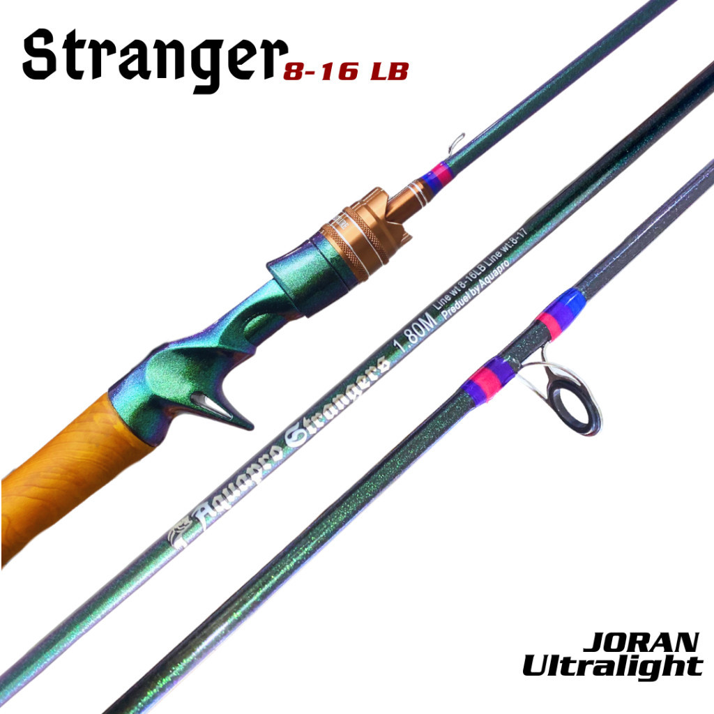Jual Joran Pancing Strangers Rainbown 1.68m - 1.80m Action Ultralight ...