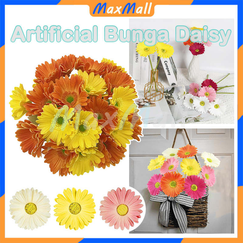 Jual Bunga Krisan Hias Artificial Bunga Dekorasi Bunga Palsu Plastik ...