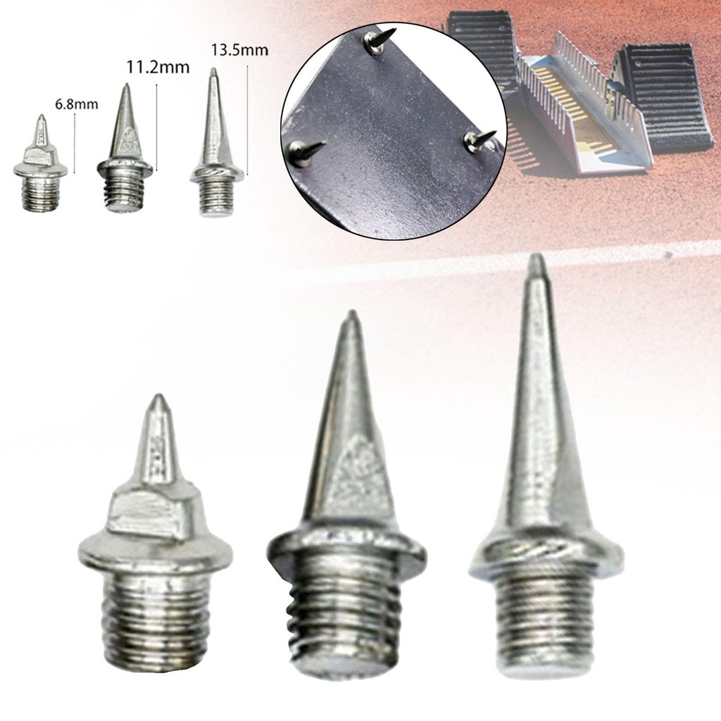 Jual 12Pcs Track Starting Block Spikes Anti Slip Universal Track Spikes ...