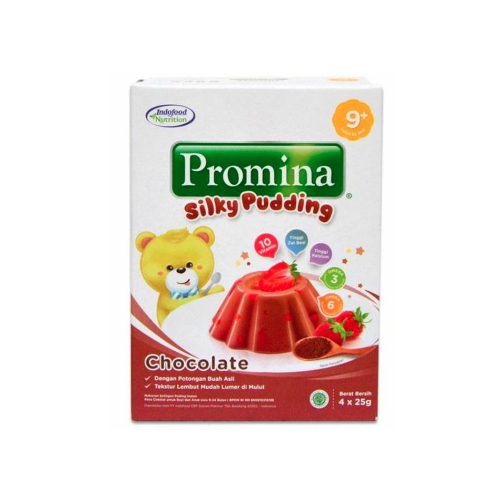 Jual Promina Silky Pudding COKELAT STRAWBERRY All Varian | Shopee Indonesia