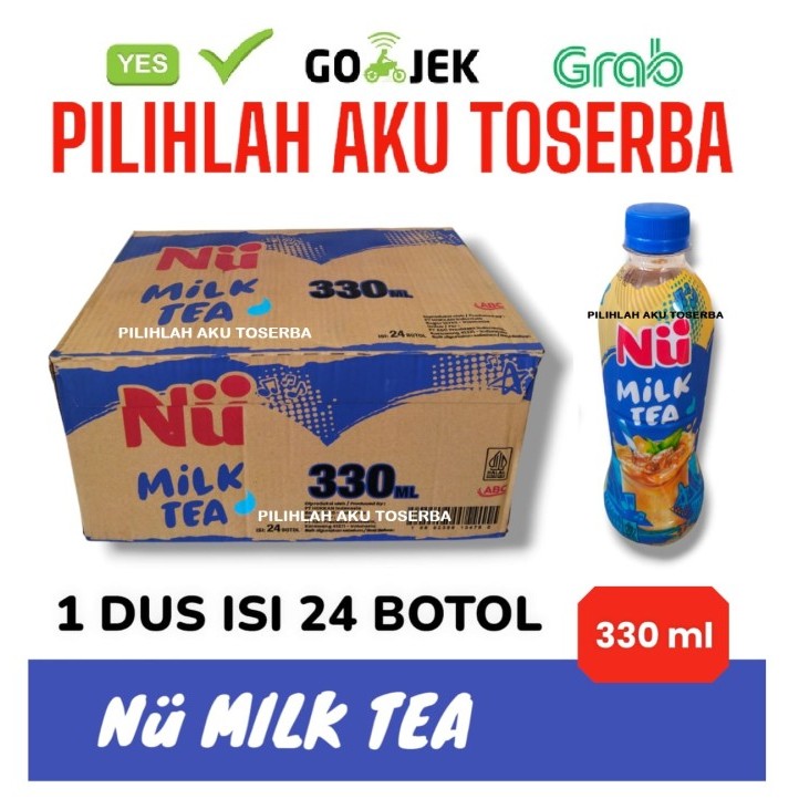 Jual NU MILK TEA 330 ml - ( HARGA 1 DUS ISI 24 botol ) | Shopee Indonesia
