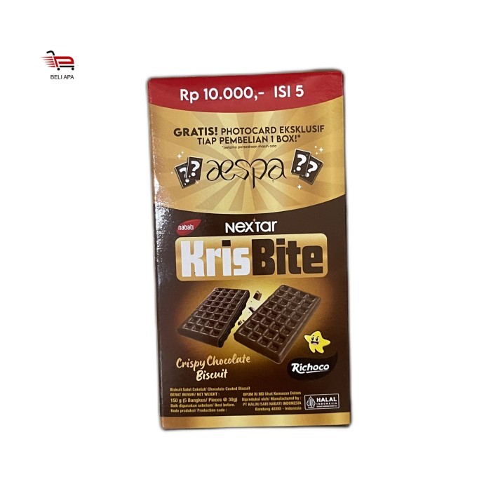 Jual Nabati Kris Bite X Aespa Krisbite / 1 Pak / 5 Pcs | Shopee Indonesia
