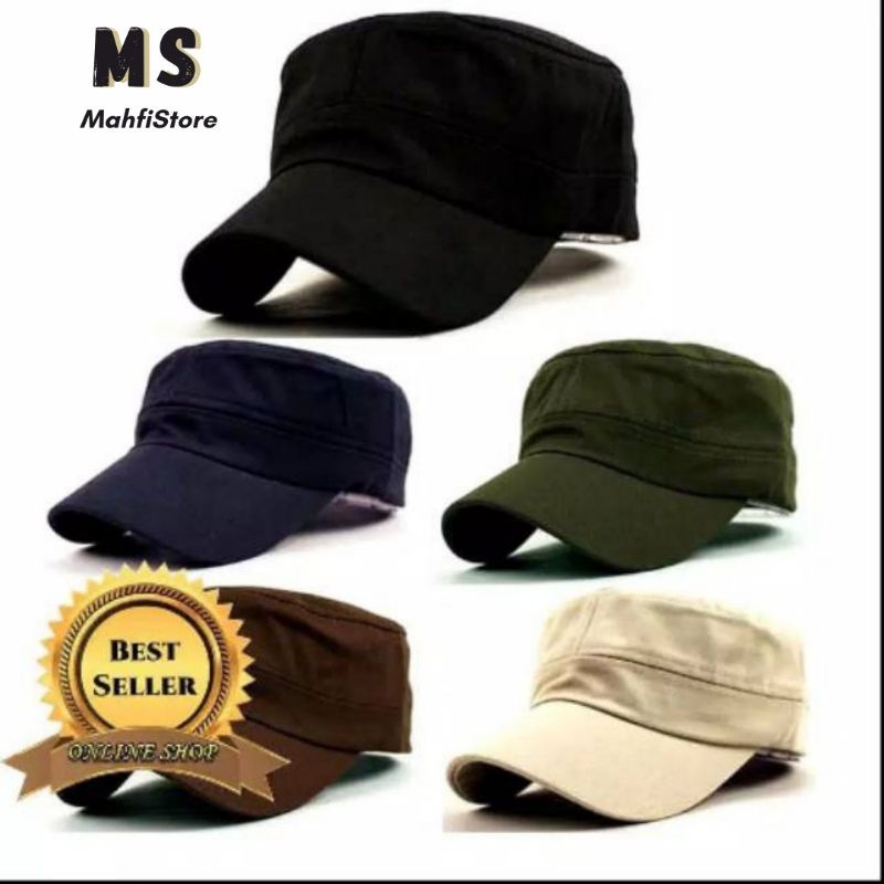 Jual Topi Komando Polos / Topi Komando Army / Topi Tentara Militer ...