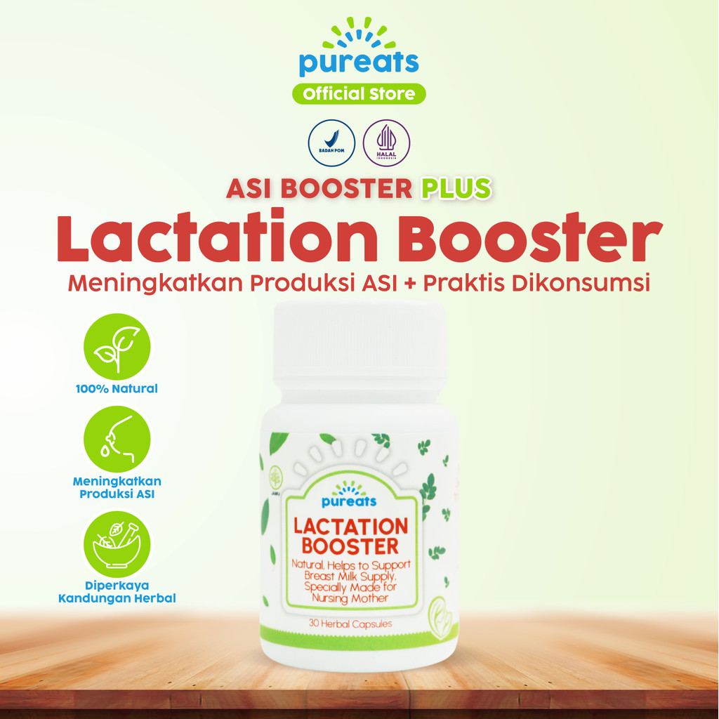 Jual Pureats Lactation Booster - Suplemen Ibu Menyusui Pelancar ASI ...