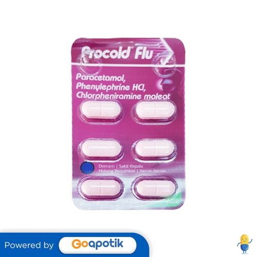 Jual Procold Flu Strip 6 Kaplet | Shopee Indonesia