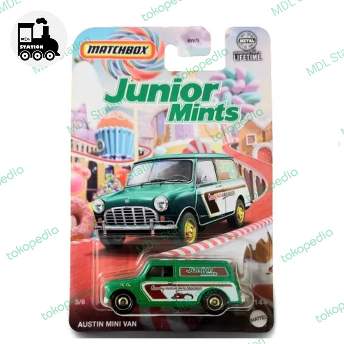 Jual NO99 Matchbox Candy Series - Austin Mini Fan (Junior Mints ...