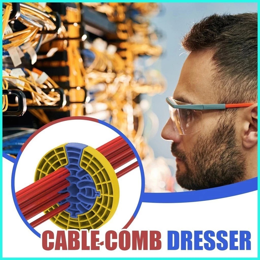 Jual Cable Combs Network Cable Management Tools Wire Comb for Ethernet ...