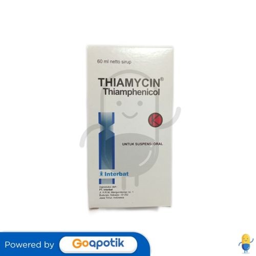 Jual Thiamycin 125 Mg/5 Ml Dry Syrup 60 Ml | Shopee Indonesia