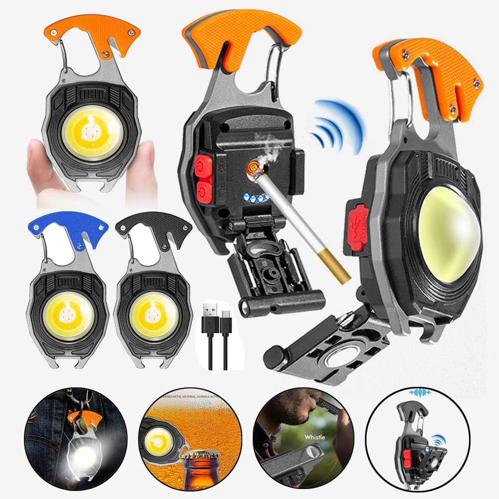 Jual SENTER KOREK MULTIFUNGSIH 12 IN 1 Senter LED COB Multi Fungsi ...