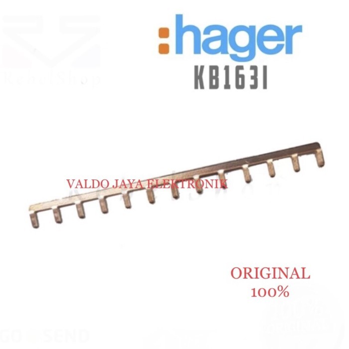 Jual HAGER SISIR MCB BUSBAR REL SISIR MCB 1 Phase | Shopee Indonesia