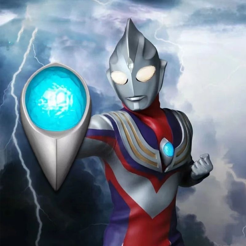 Jual COLOR TIMER ULTRAMAN TIGA LAMPU DI DADA ULTRAMAN TIGA REAL SOUND ...