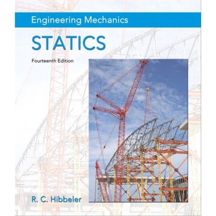 Jual Engineering Mechanics Statics 14th Fourteenth Edition by Hibbeler ...