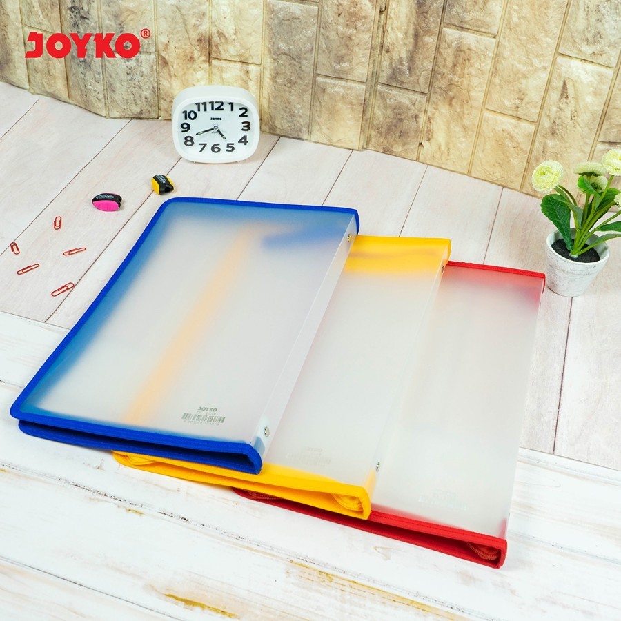 Jual Zipper File Map Plastik Resleting Joyko Zf-2539 F4 | Shopee Indonesia