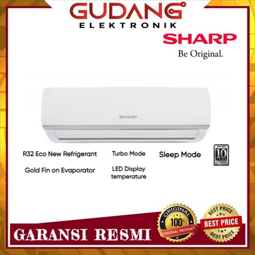 Jual AC SHARP 1/2 PK AH-A5ZCYN AC SHARP AH-A 5 ZCYN TURBO COOL R32 ...