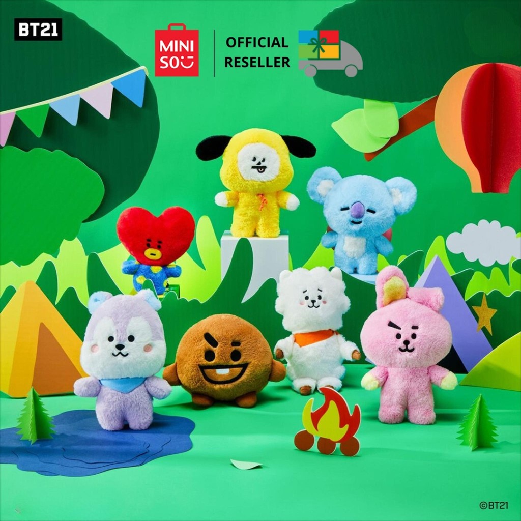 Jual MINISO x BT21 Collection Boneka Full Body 16inch 9inch 3,5inch | Shopee Indonesia