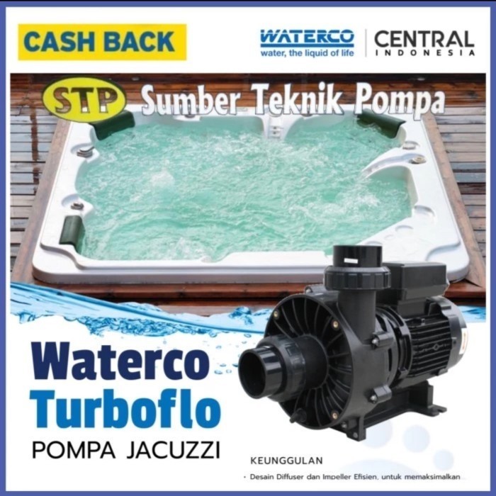 Jual Mesin Pompa Kolam Jacuzzi dan Spa Waterco TurboFlo 200 Pompa Spa 2 ...