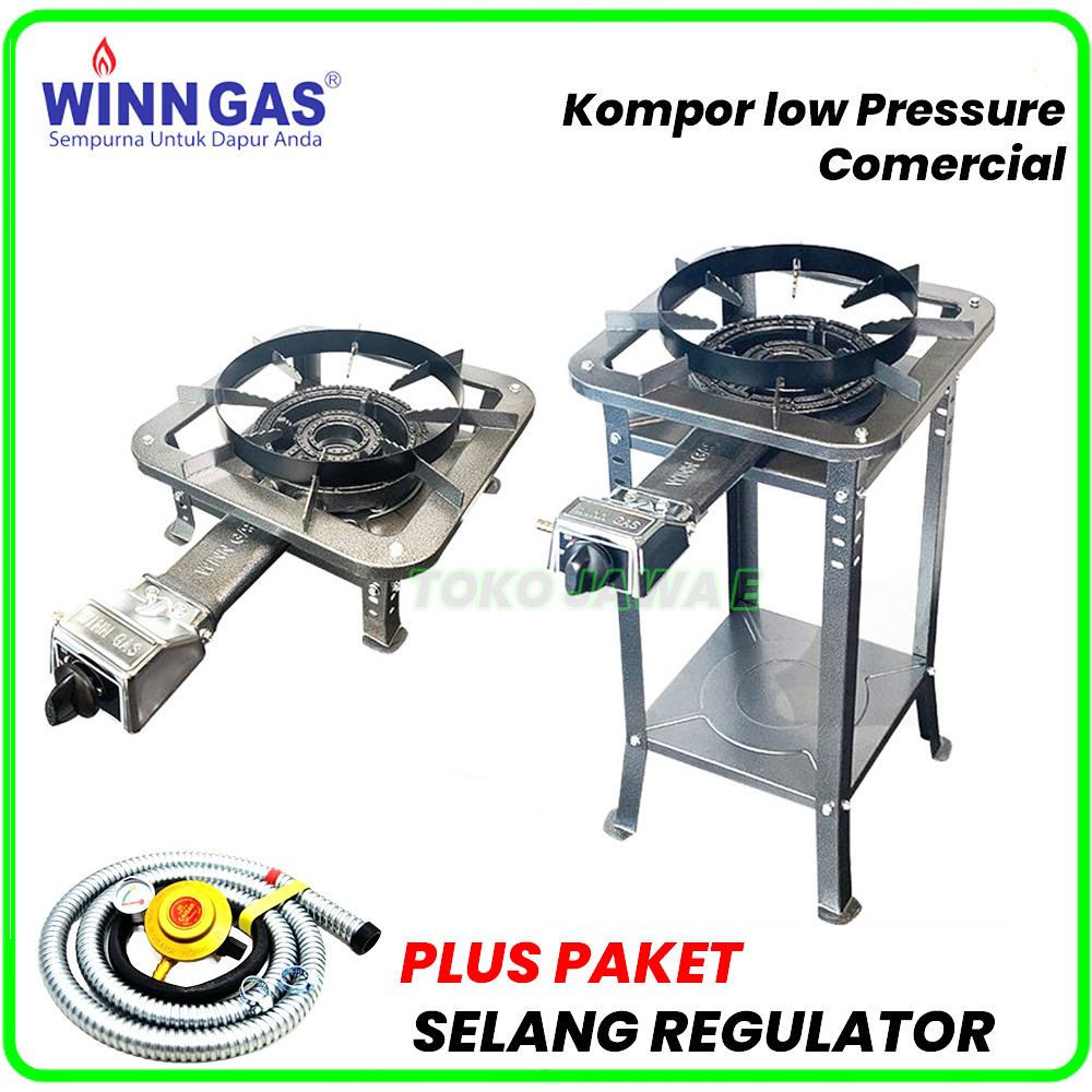 Jual KOMPOR RAK WIIN GAS KOMPOR KOMERSIL + Meja Dudukan Rangka 1Tungku ...