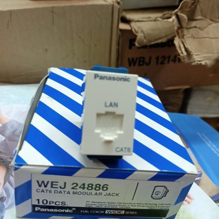 Jual Outlet Data Cat 6 WEJ24886 Panasonic | Shopee Indonesia