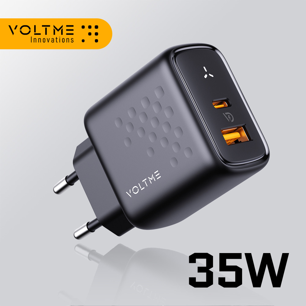 Jual VOLTME 35W PD USB C arger GaN III Te Fast arger Fast Wall arger ...
