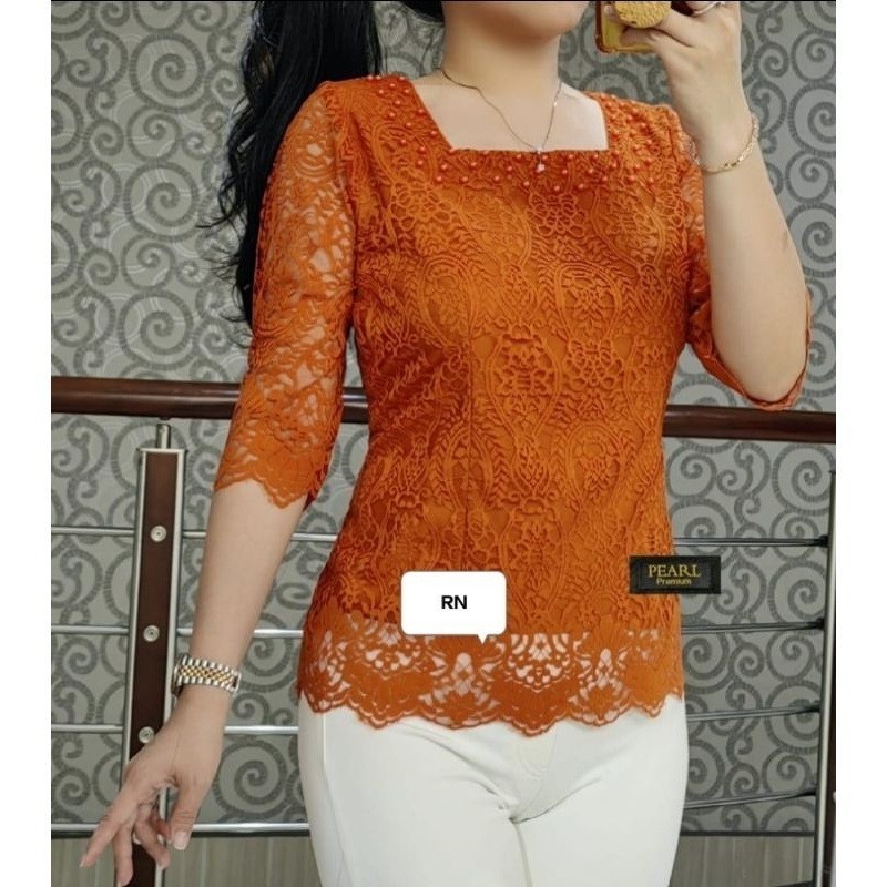 Jual BM BLUS BROKAT MUTIARA KALUNG/BAJU SEMI KEBAYA PESTA BATAK ...