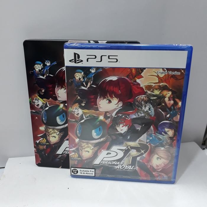 Jual PS5 PERSONA 5 ROYAL +steel case | Shopee Indonesia