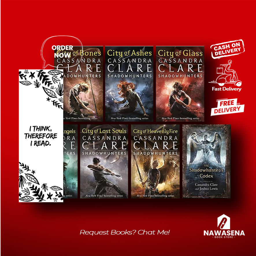 Jual City of Bones | City of Ashes | City of Glass | City of Fallen ...