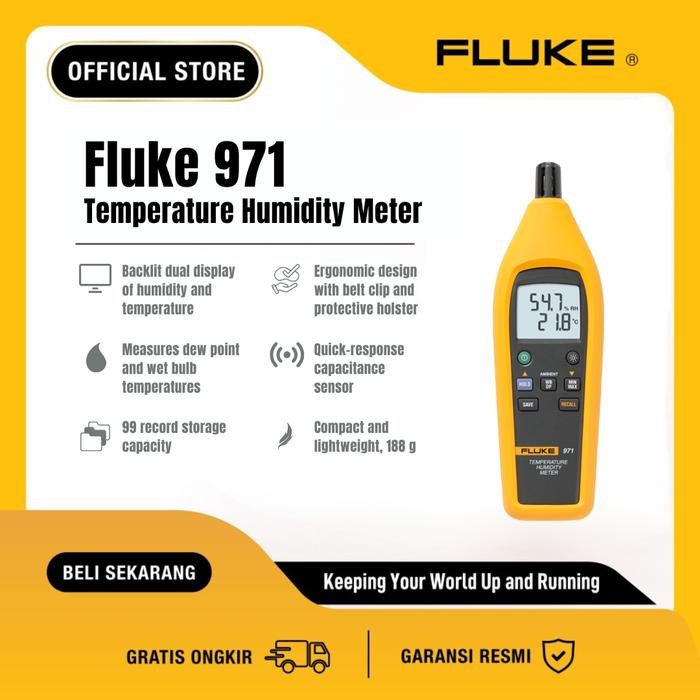 Jual Fluke 971 Temperature and Humidity Meter | Shopee Indonesia