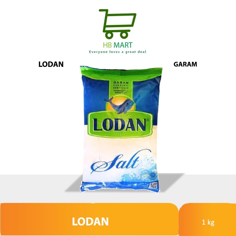 Jual LODAN | GARAM LODAN PREMIUM 1 KG 500 gr 250 g | Shopee Indonesia