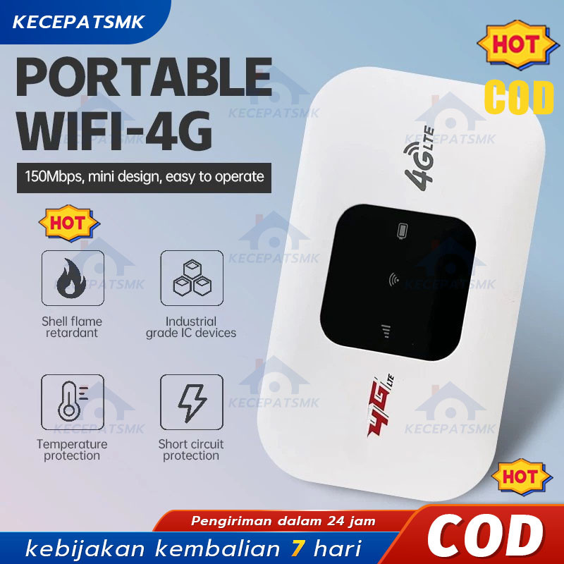 Jual MIFI MODEM WIFI 4G UNLOCK ALL OPERATOR Free Perdana COD By.u ...