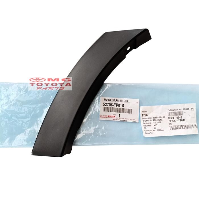 Jual Molding Moulding Over Fender Bodykit Moulding Bemper Belakang ...