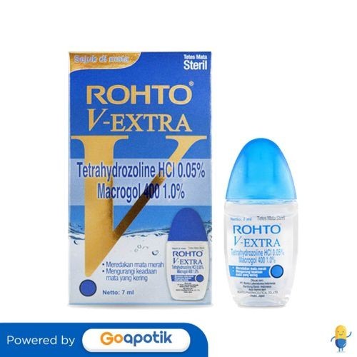 Jual Rohto V-Extra Eye Drops Isi 7 Ml Botol | Shopee Indonesia