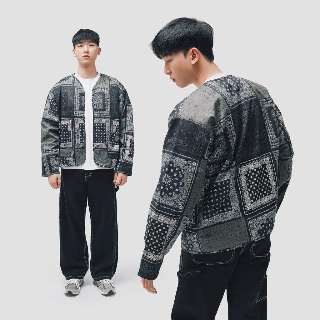 Jual Queenbeer - Liner Jacket Bradley Paisley | Shopee Indonesia