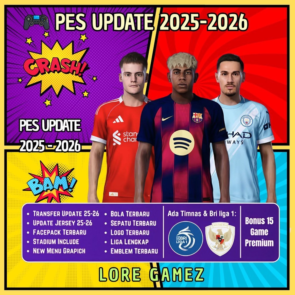 Jual PES 2016 - PES 16 PATCH SEASON 2025 2026 - PRO EVOLUTION SOCCER 16 ...