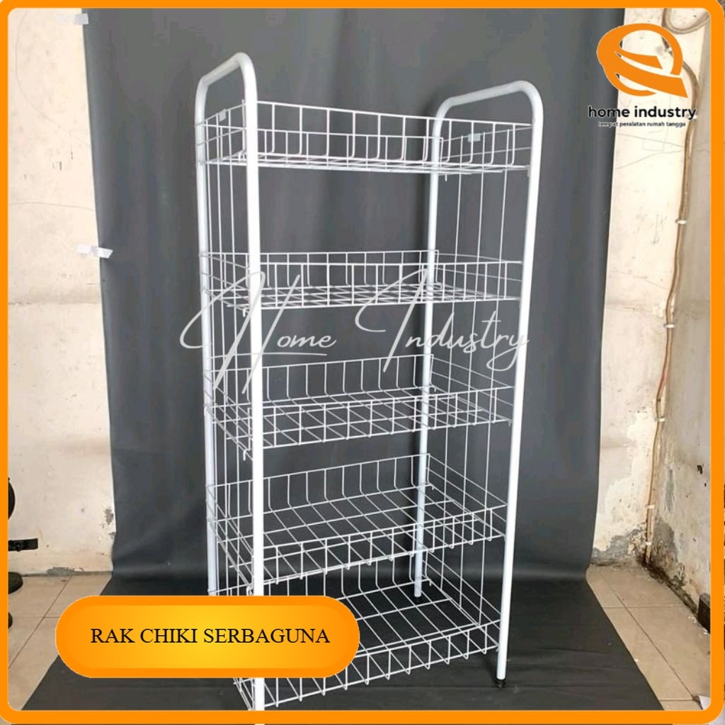 Jual Rak Chiki Serbaguna 138cm/Rak Toko susun 5/ Rak ciki jumbo/Rak ...