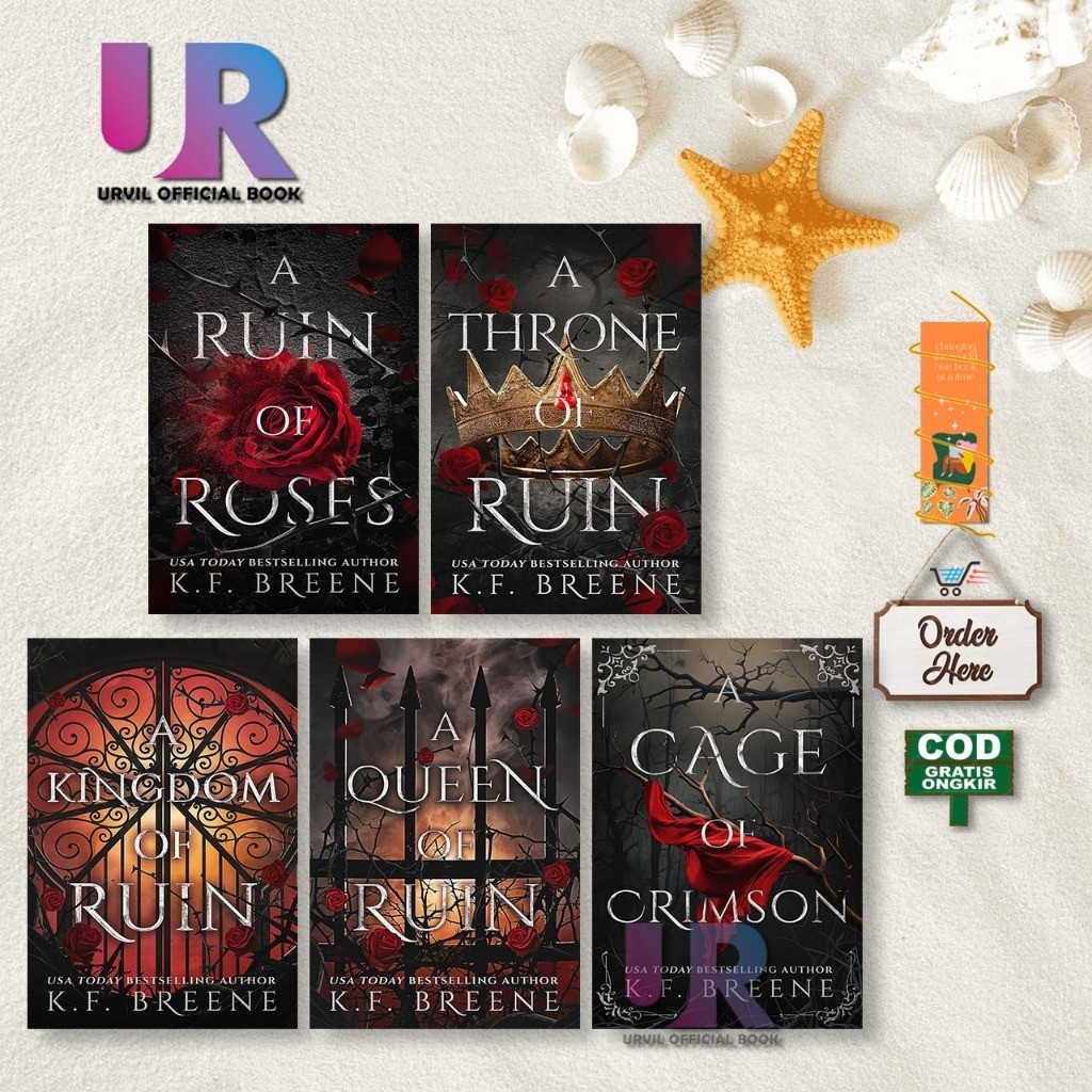 Jual ( Deliciously Dark Fairytales ) A Ruin of Roses - A Throne of Ruin - A Kingdom of Ruin - A ...