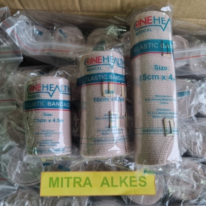 Jual Verban Elastis ONEHEALTH 3in 4in 6in. Elastic Bandage ONE HEALTH 3 ...