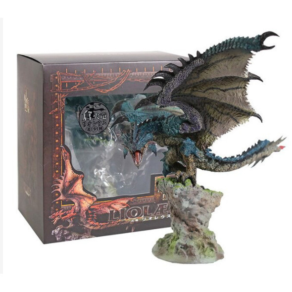 Jual (Baca Deskripsi) Figure Monster Hunter World - Azure Red Silver ...