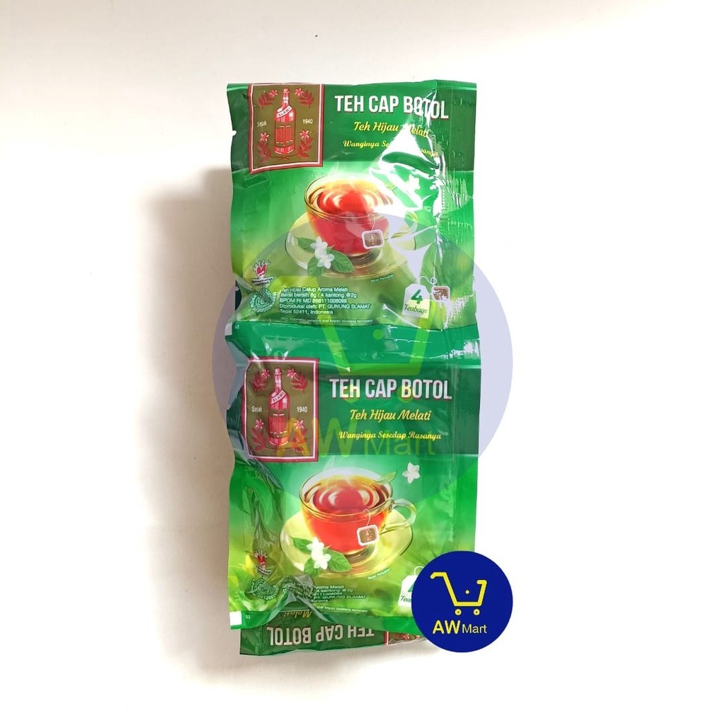 Jual TEH CELUP SOSRO, SARIWANGI, CAP BOTOL RENCENG ISI 10 SACHET X 8GR ...
