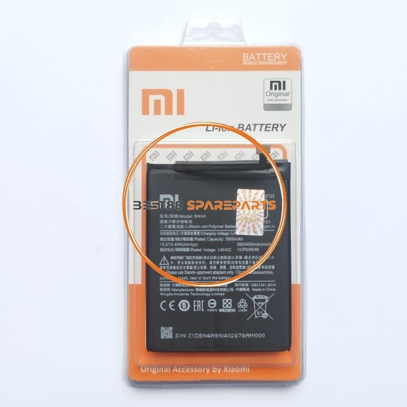 Jual BATERAI BATRE XIAOMI REDMI NOTE 7 / Note 7 Pro BN4A ORIGINAL 100% ...