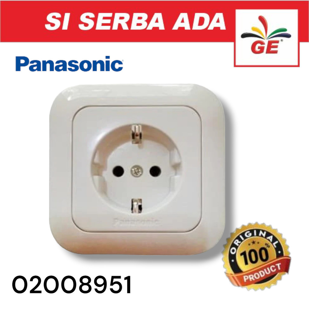 Jual STOP KONTAK PANASONIC CP WEJP 1121-7 WIDE SERIES PANASONIC ...