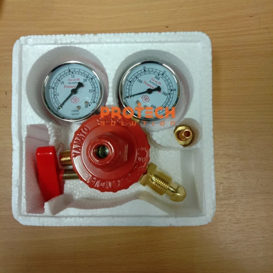 Jual MAX YAMATO Regulator ACET ACE Acetylene Asetilin Karbit Las Blander | Shopee Indonesia